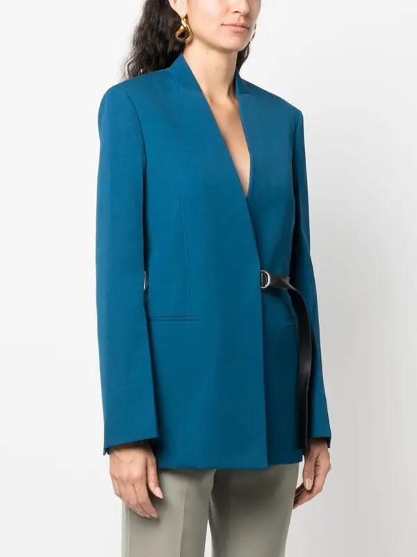 JIL SANDER Tailored Virgin Wool Blazer