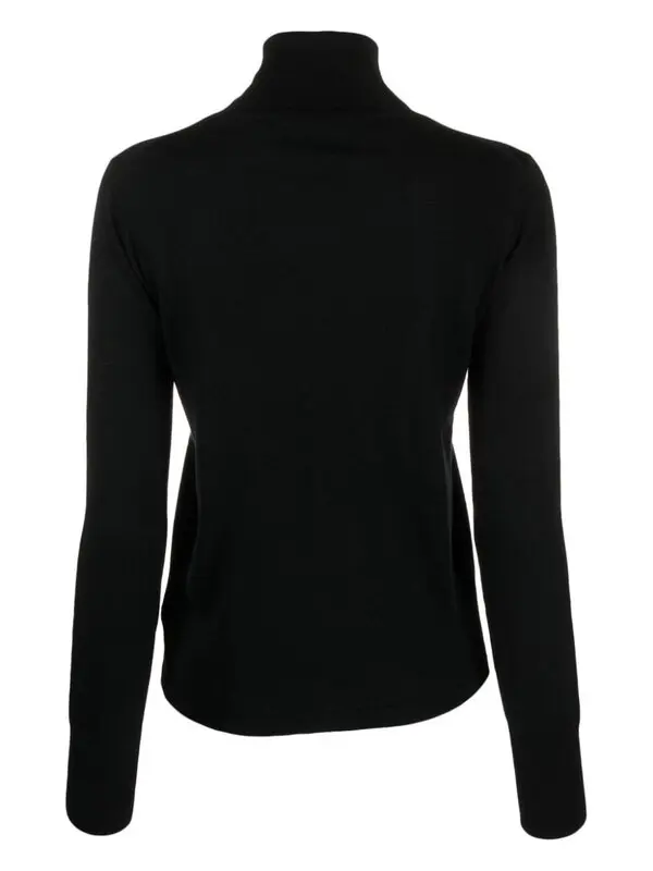 Aspesi Virgin Wool Roll Neck Jumper
