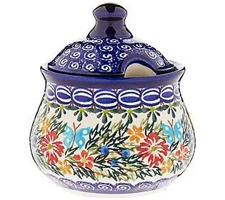 LIDIA'S POLISH POTTERY Sugar Bowl - One-color
