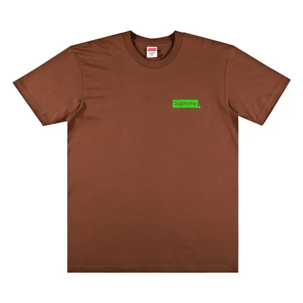 Supreme No More Shit Tee - Brown