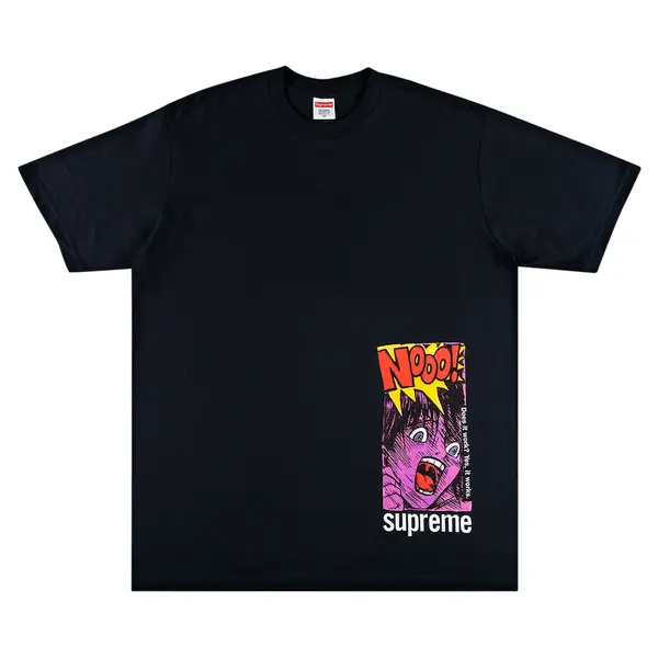 Supreme Does It Work Tee 'navy - Blue