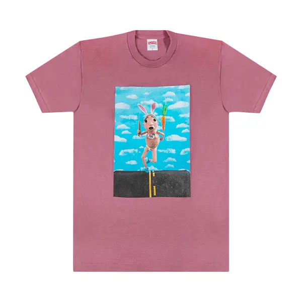 Supreme Mike Hill Runner T-shirt - Pink