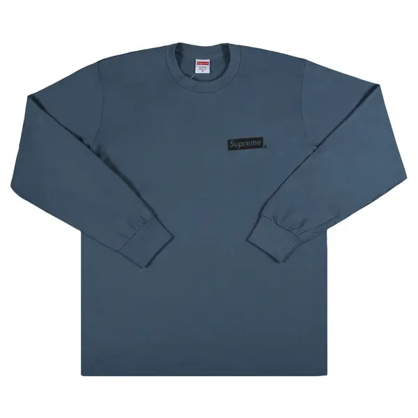 Supreme Sacred Unique Long-sleeve Tee 'slate - Blue