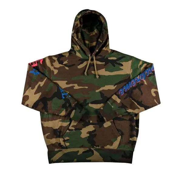Supreme Multi Logo Hooded Sweatshirt - Multicolor