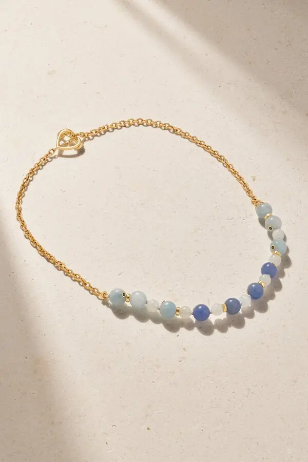 MASON AND BOOKS 14-karat Multi-stone Necklace