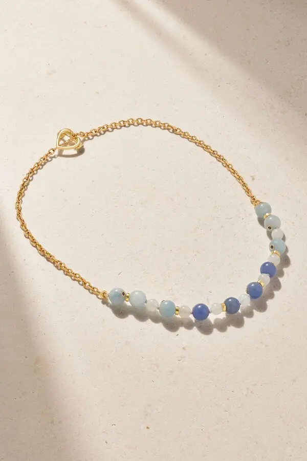 MASON AND BOOKS 14-karat Multi-stone Necklace