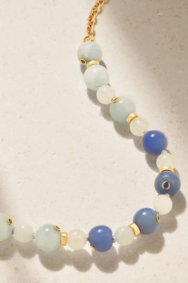MASON AND BOOKS 14-karat Multi-stone Necklace