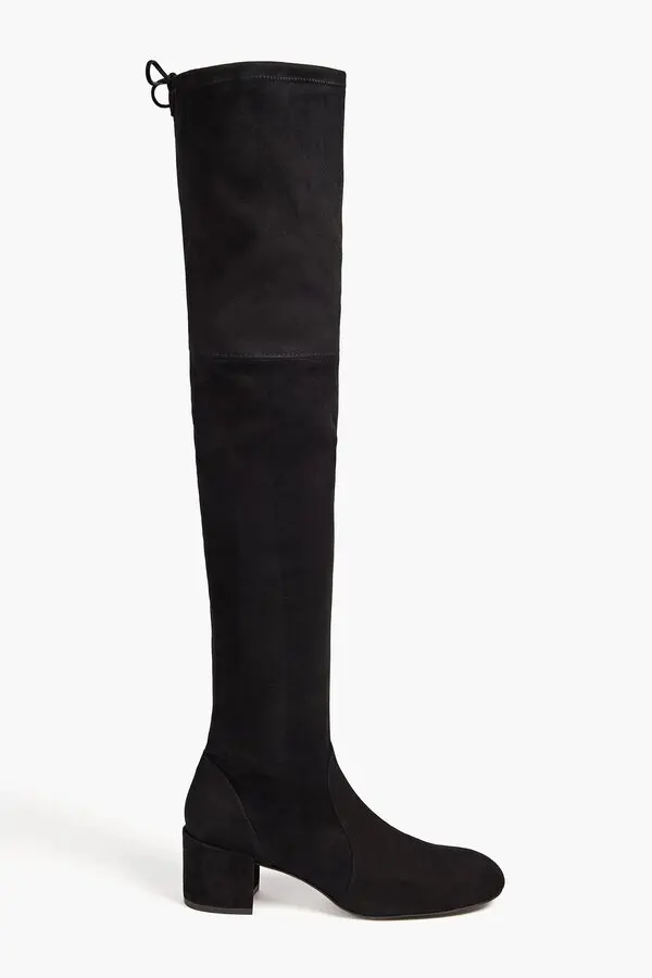 STUART WEITZMAN Odene 50 Suede Over-the-knee Boots