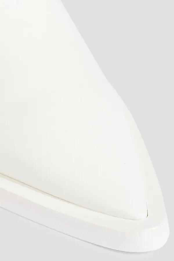 JIL SANDER Leather Slingback Pumps
