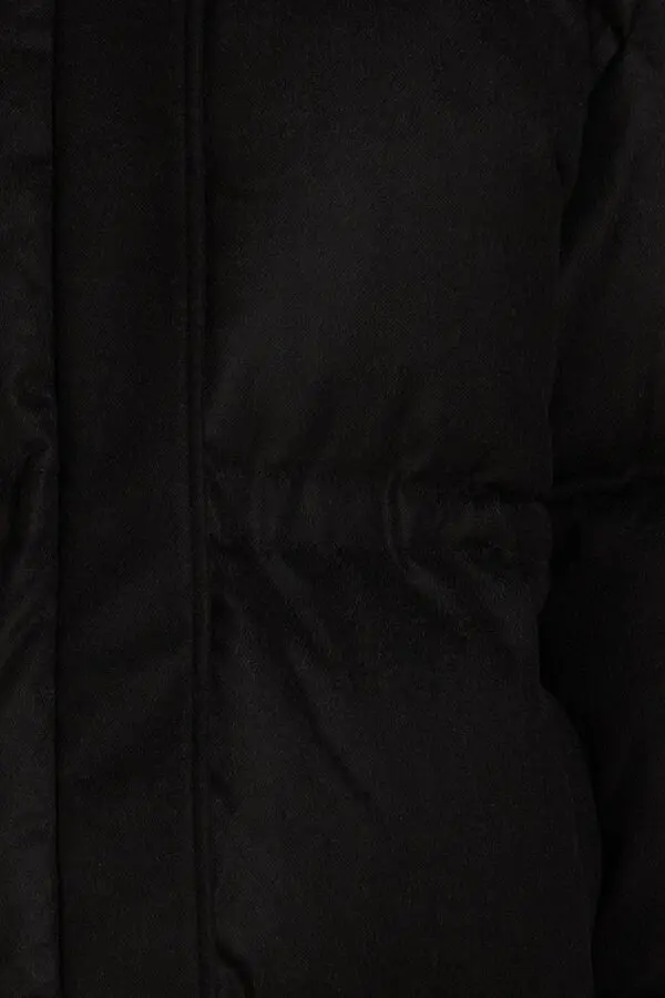 JOSEPH Dorset Quilted Wool, Tencel™ And Cashmere-blend Down Coat - Black
