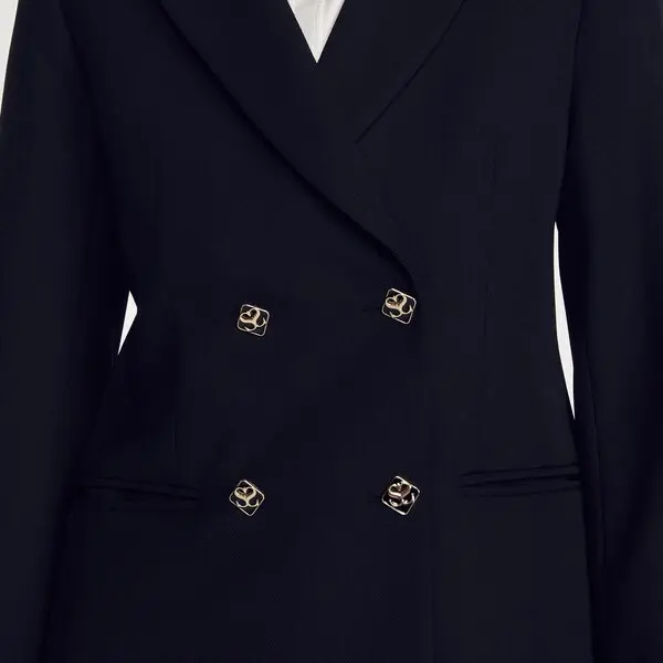 Sandro Tailored Double-breasted Blazer