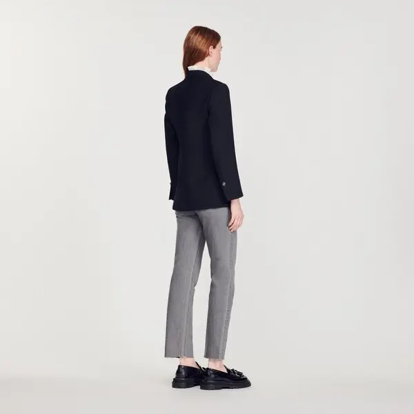 Sandro Tailored Double-breasted Blazer