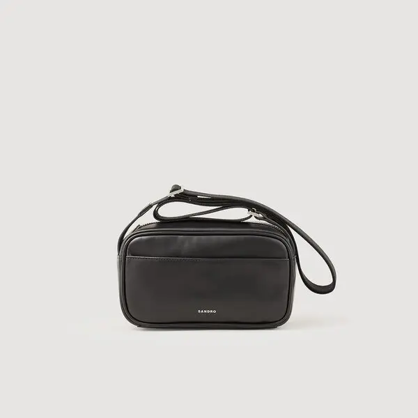 Sandro Small Smooth Leather Bag