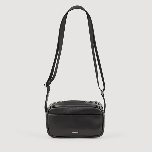 Sandro Small Smooth Leather Bag