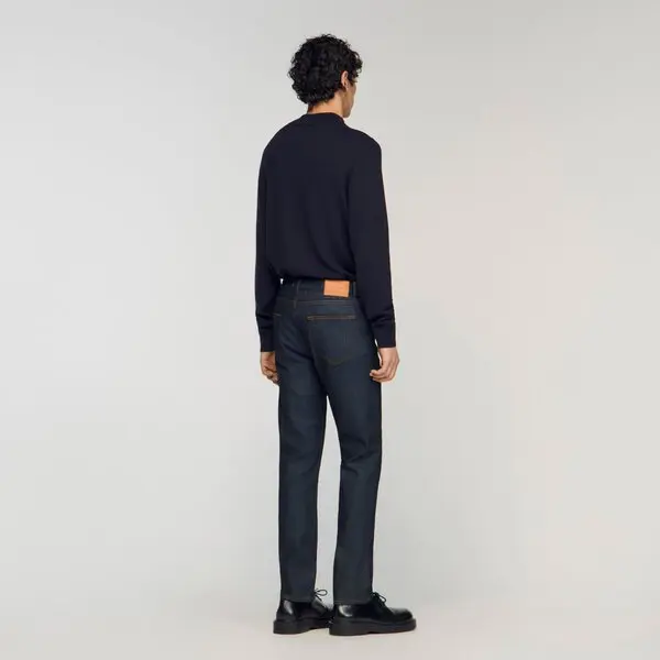 Sandro Slim-fit Raw Jeans - Raw-denim