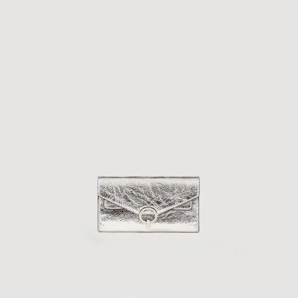 Sandro Yza Pocket Clutch Bag