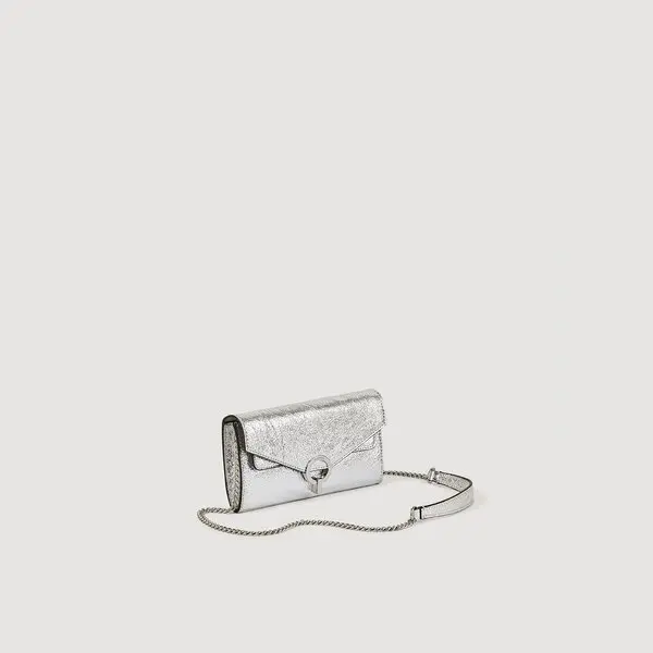 Sandro Yza Pocket Clutch Bag