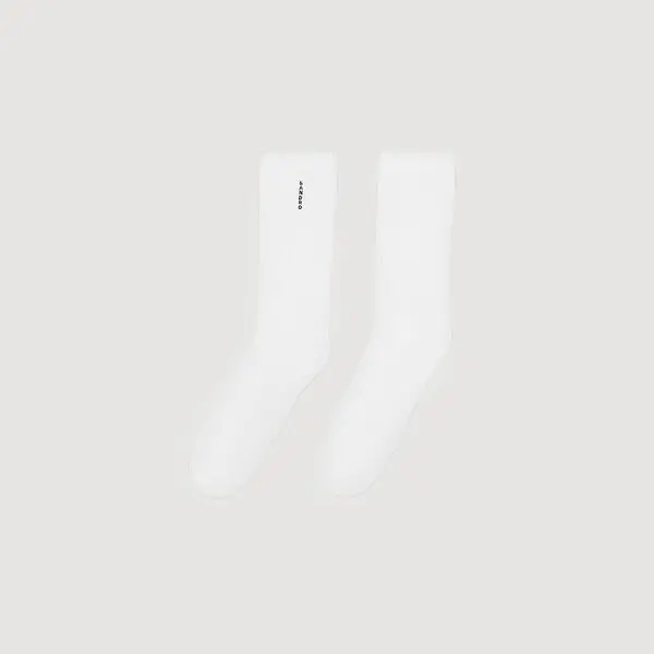 Sandro Cotton Socks - White