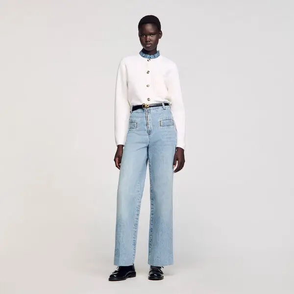 Sandro Wide-leg Jeans