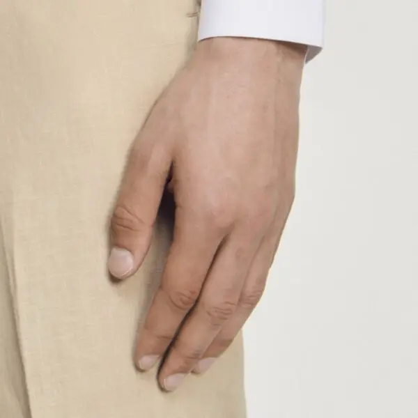 Sandro Linen Suit Trousers - Beige