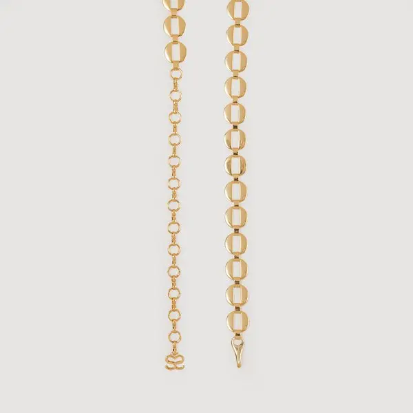 Sandro Embellished Chain Belt
