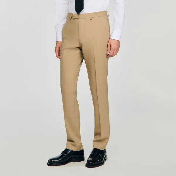 Sandro Wool Suit Trousers