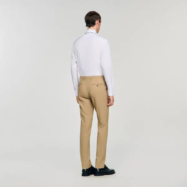 Sandro Wool Suit Trousers