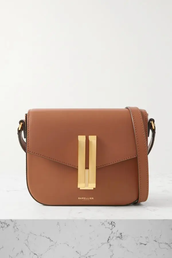 DEMELLIER Vancouver Small Leather Shoulder Bag