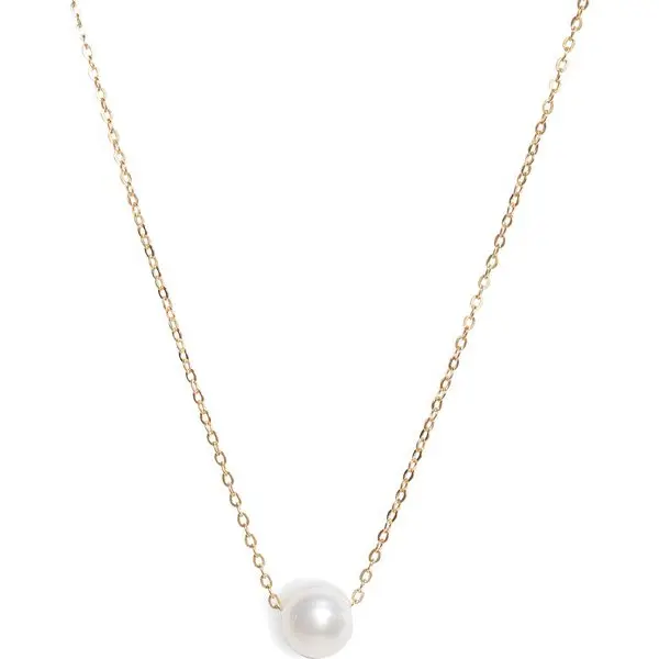 SET & STONES Charlize Freshwater Pearl Necklace - Gold