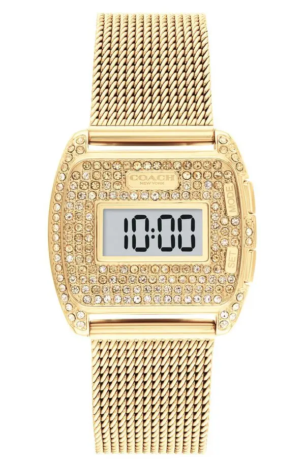 COACH Darcy Digital Watch, 30mm
