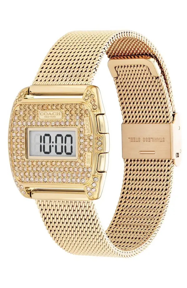COACH Darcy Digital Watch, 30mm