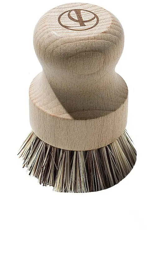 L'AVANT COLLECTIVE Dish Scrubber In Tan - Natural Wood