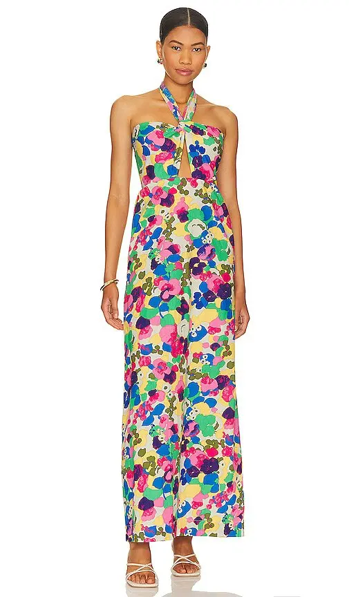 Swf Cross Front Maxi Dress In Blooming - 65% Off | Editorialist