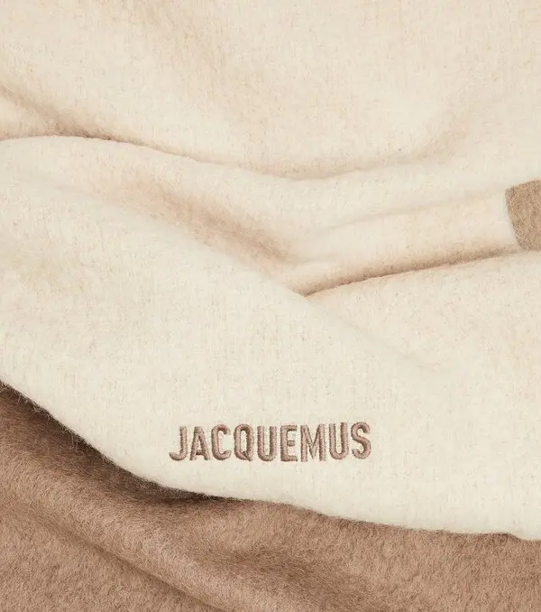 Jacquemus L'écharpe Moisson Alpaca-blend Scarf