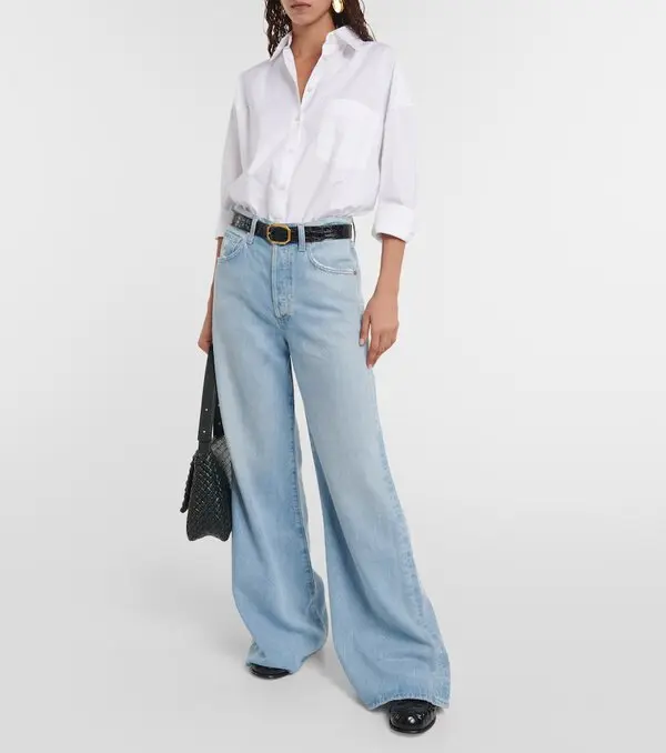 Citizens Of Humanity Beverly High-rise Bootcut Jeans - Blue