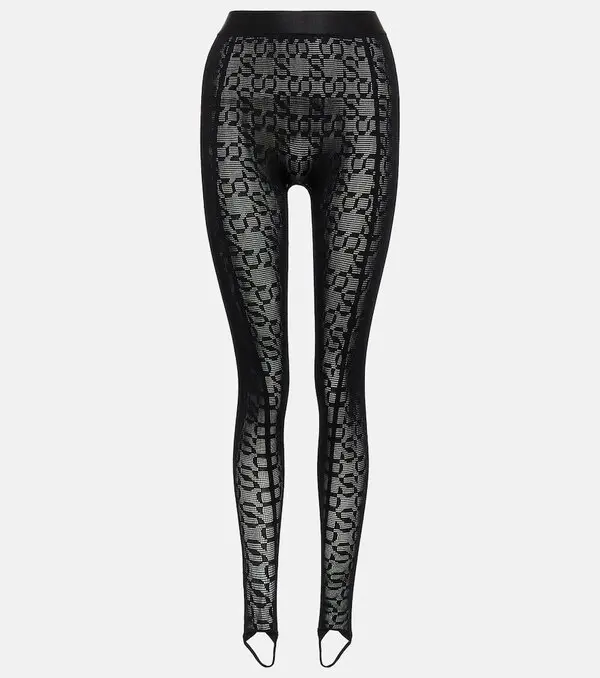 Wolford X Simkhai Intricate Sheer Leggings