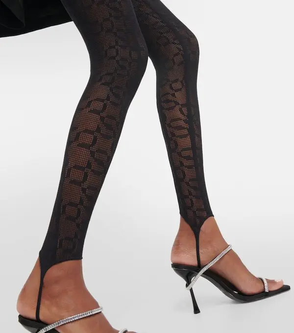 Wolford X Simkhai Intricate Sheer Leggings