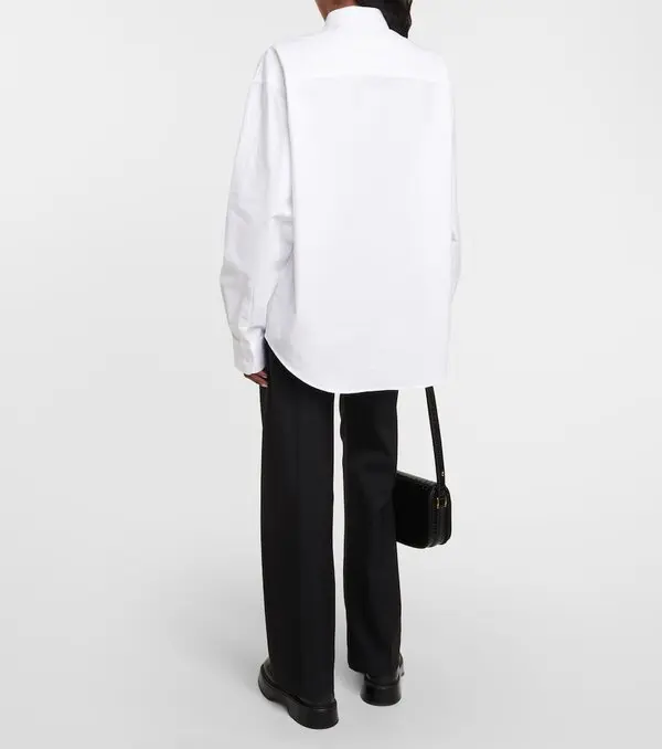Ami De Cœur Cotton Poplin Shirt - White