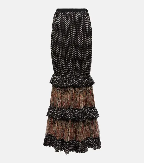 Etro Printed Maxi Skirt
