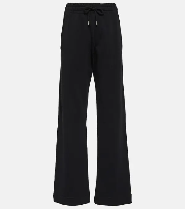 Dries Van Noten Hammers Cotton Jersey Sweatpants