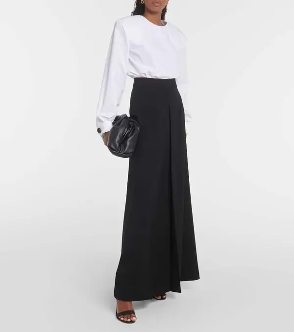 TOD'S Maxi Wool Skirt