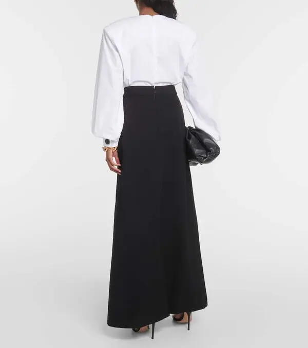 TOD'S Maxi Wool Skirt
