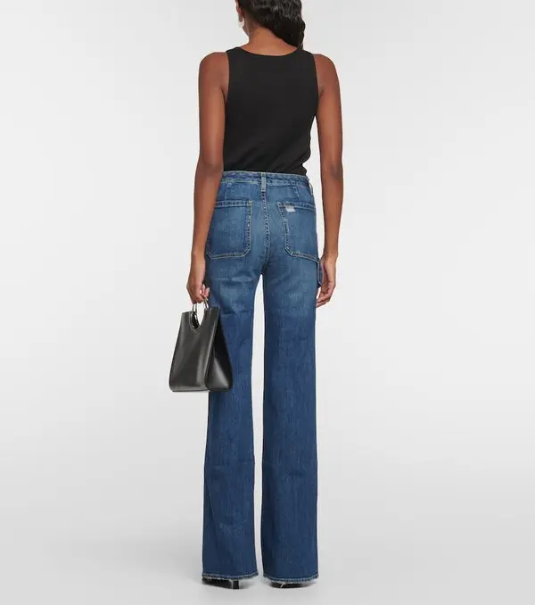 NILI LOTAN Quentin Wide-leg Jeans