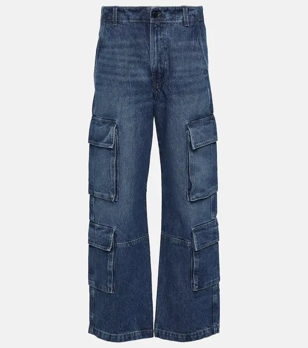 Citizens Of Humanity Delena Mid-rise Wide-leg Cargo Jeans