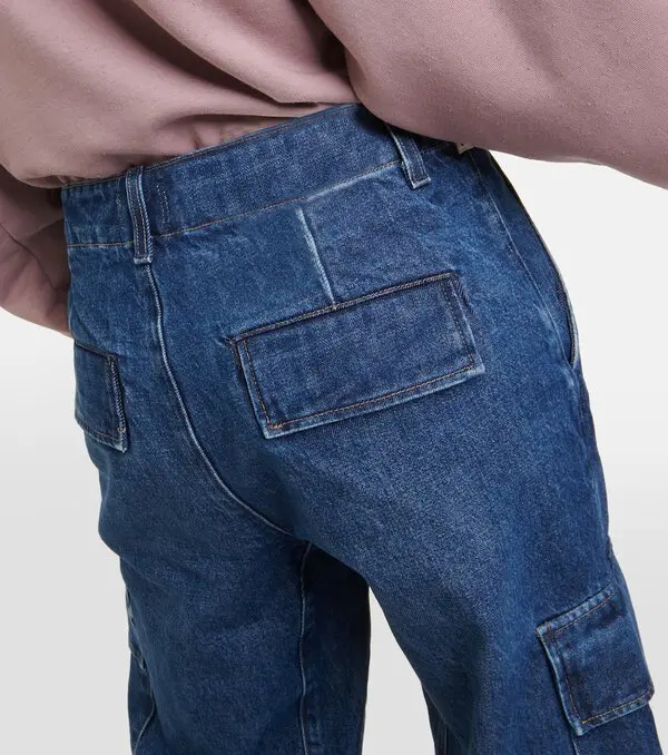 Citizens Of Humanity Delena Mid-rise Wide-leg Cargo Jeans