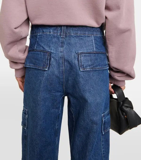 Citizens Of Humanity Delena Mid-rise Wide-leg Cargo Jeans