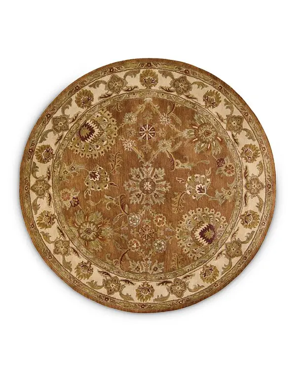 NOURISON HOME Jaipur Ja13 Round Area Rug, 8' X 8