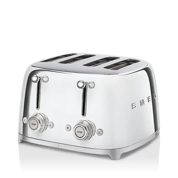 SMEG 4 X 4 Toaster - Chrome