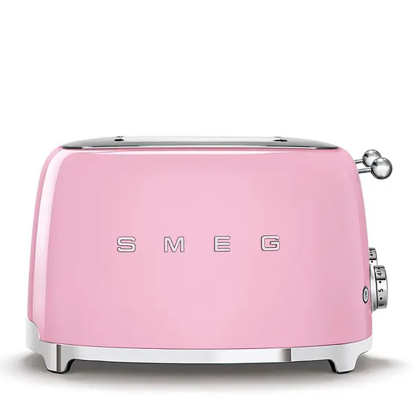 SMEG 4 X 4 Toaster - Pink