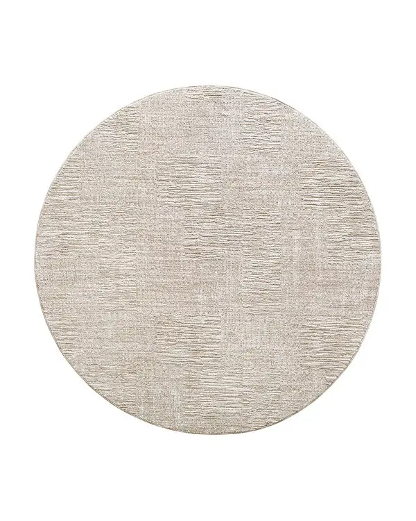 LIVABLISS Masterpiece Mpc-2308 Round Area Rug, 5'3 X 5'3 - Light/grey
